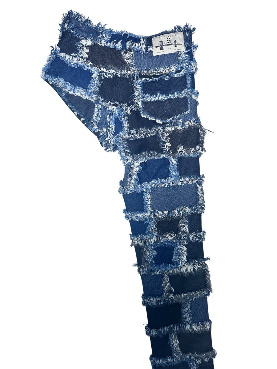 RH Denim Raw edge one leg jeans – Romeo Hunte